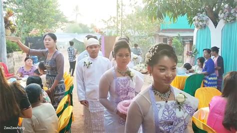 မောင်မြတ်သူစိုး နှင့် မဖူးပွင့်ဝေ တို့၏ ထိမ်းမြားမဂ်လာ၊ 29 12 2022 လောင