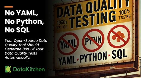 Dataops Dataquality Dataobservability Datakitchen