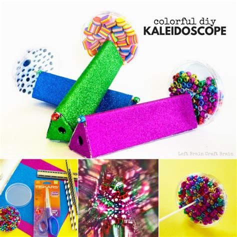 How To Make A Diy Kaleidoscope Left Brain Craft Brain