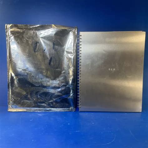 Madonna Sex Rare Livre Er Edition Octobre E Impression D Cembre Eur Picclick Fr