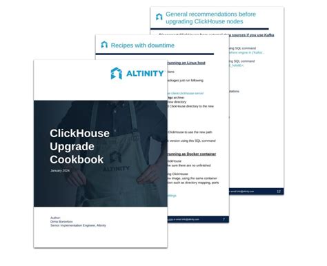 How To Upgrade Clickhouse Clusters Altinity Inc Posted On The Topic Linkedin