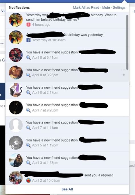 Facebook Wont Stop Harassing Me With Their Push Notification Friend Suggestions Of People I Don
