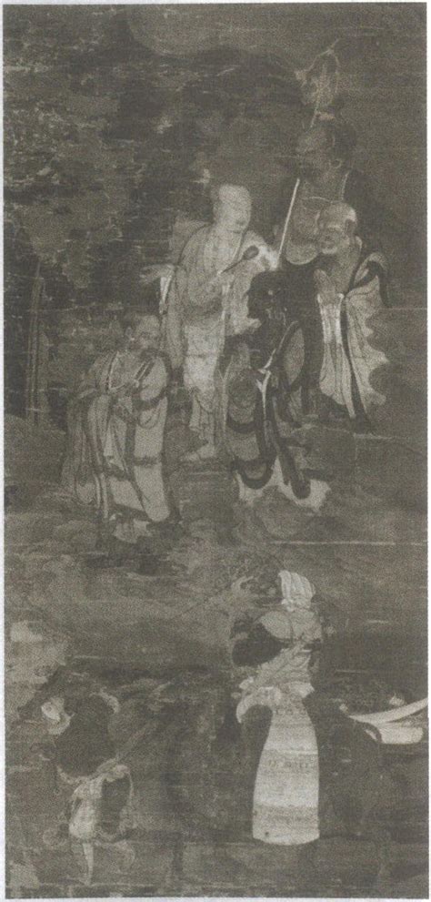 五百罗汉图八幅 轴 中国历代画目 图片
