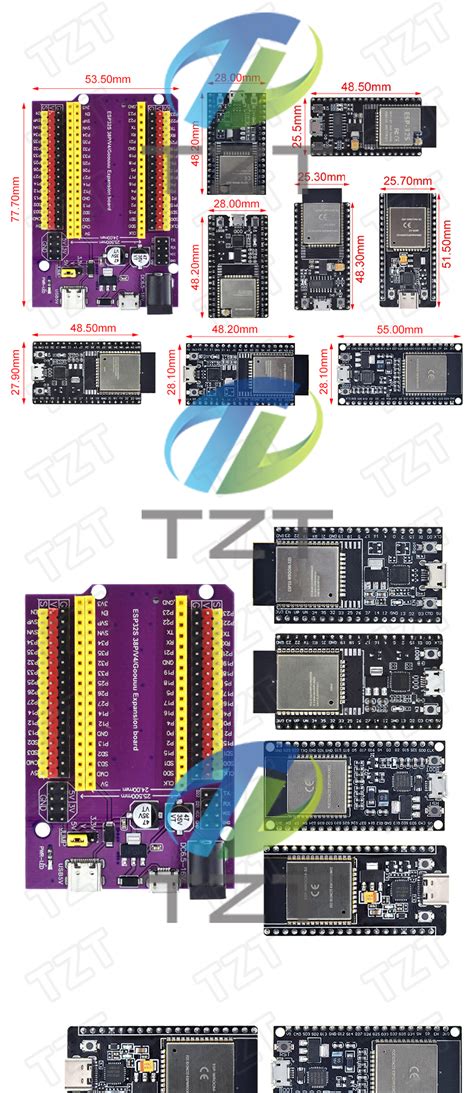 Esp32 Development Board With Cp2102 Dual Core Wifibluetooth