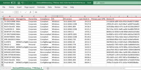 How To Export All Devices Data From Intune Portal Endpoint Manager Device Management Blog