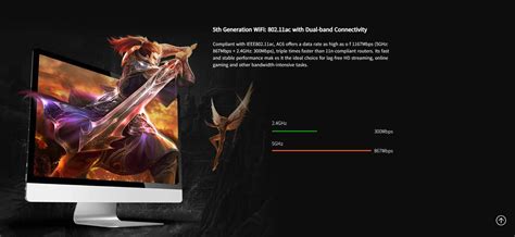 Tenda AC6 Wifi Router AC1200 High Speed Wireless Internet