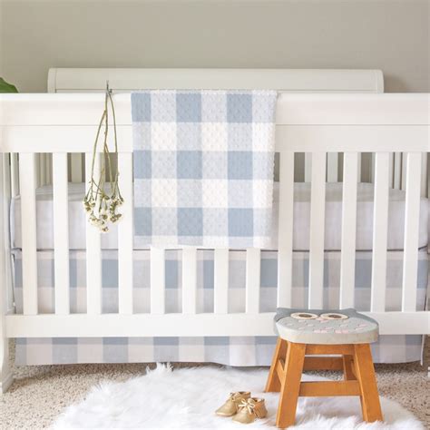 Grey Crib Set Etsy