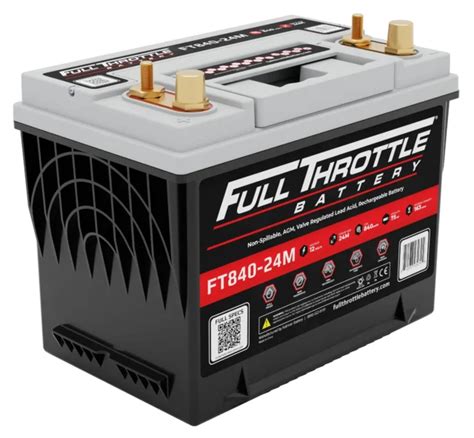 Full Throttle Series Heavy Duty Agm Battery Fullriver