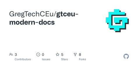 GitHub GregTechCEu Gtceu Modern Docs