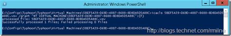 Hyper V Could Not Initialize Could Not Create Or Access Saved State File 250 Hello