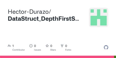 GitHub Hector Durazo DataStruct DepthFirstSearch