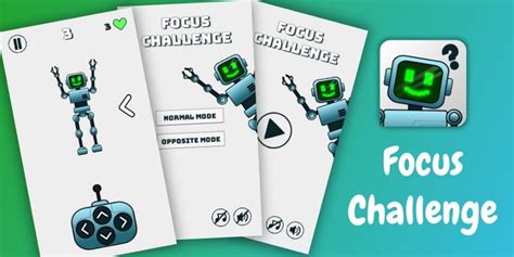 Focus Challenge Unity Game Source Code By IkasuGames Codester