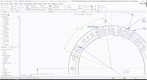 Solved Drawing Angle Dimension Not Clocked On Centerline Ptc Community