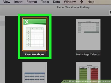 How To Make A Personal Budget On Excel With Pictures WikiHow