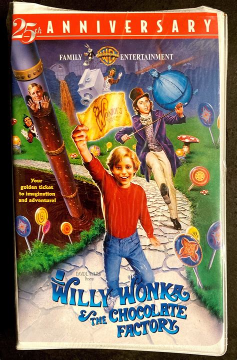 Willy Wonka And The Chocolate Factory Vhs Value Deals Vintage Th