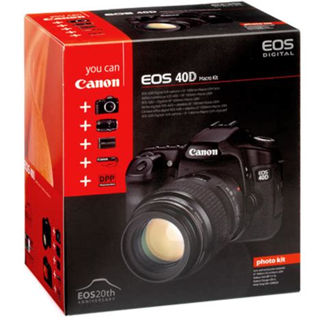 camera accessories canon eos 40d digital slr double zoom kit