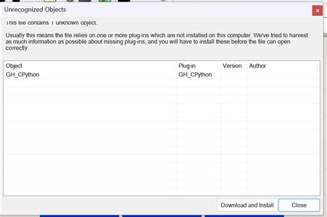 Rhino 7 Cannot Read The Ghcpython Grasshopper Mcneel Forum