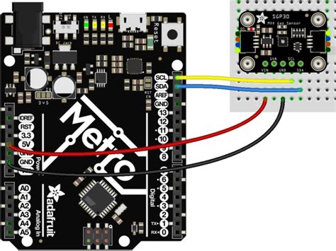 Arduino Test Adafruit Sgp30 Tvoc Eco2 Gas Sensor Adafruit Learning System