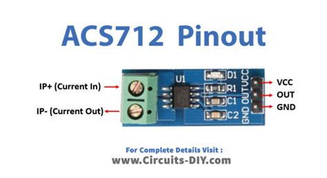 Acs712 5a Current Sensor Module