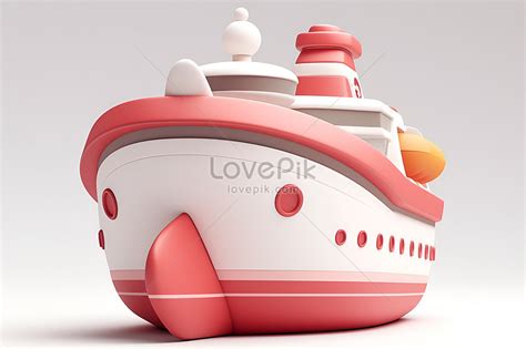 만화 유람선 일러스트 무료 다운로드 Lovepik