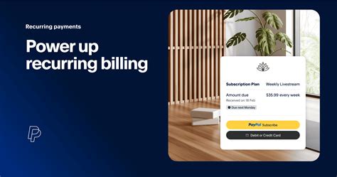 Recurring Payments Offer Subscriptions Paypal Ph