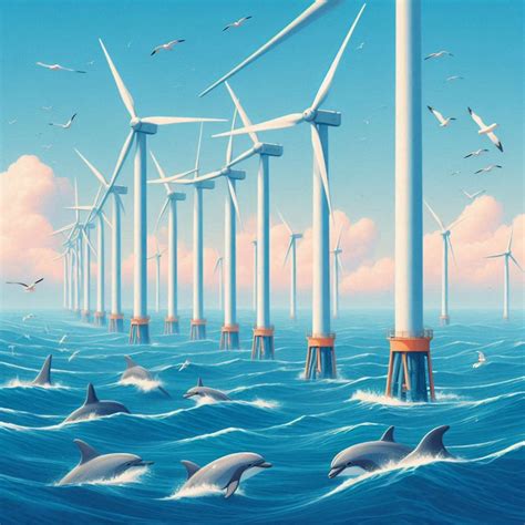 풍력 에너지의 미래 해상 풍력 단지의 발전