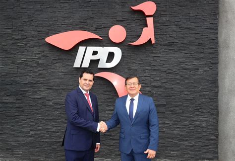 Presidente Del Congreso Y Titular Del Ipd Articulan Acciones Para