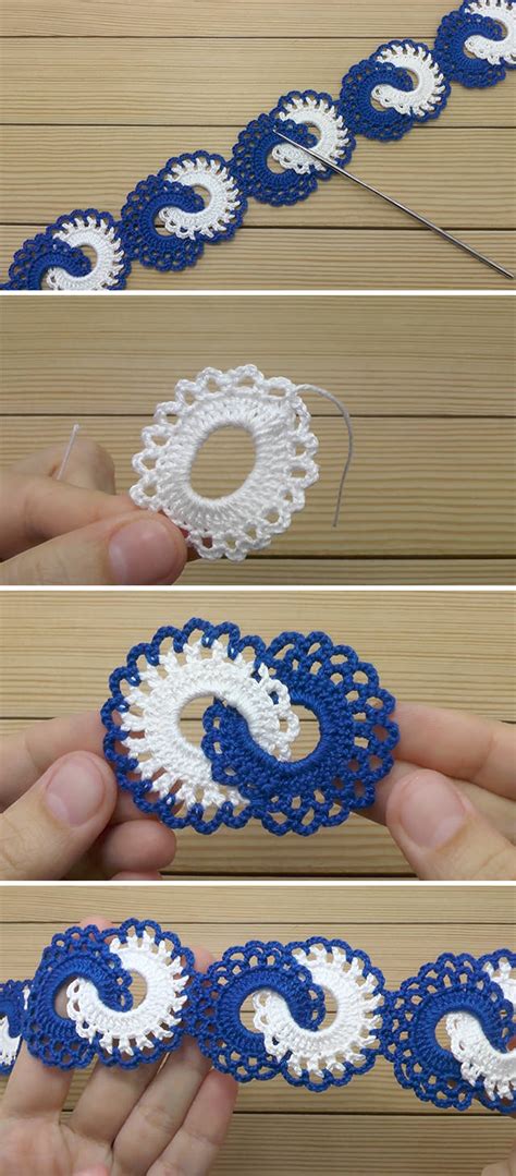 Crochet Lace Ribbon Pattern And Tutorial Crochetbeja