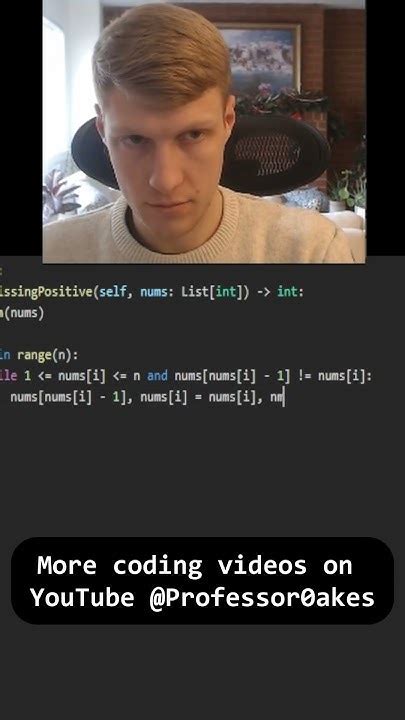 41 First Missing Positive Python Leetcode Solution Leetcode Python Codingproblems Coding