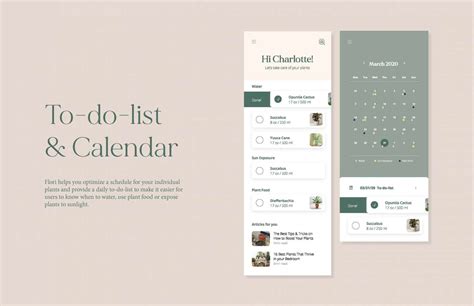 Flori Plant App By Charlotte Uddfors Sva Design