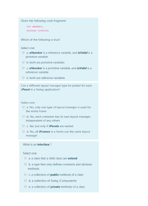 Solved Given The Following Code Fragment Int Anumber