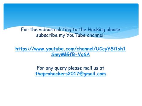 Information Gathering Using Windows Command Line Utility Pptx