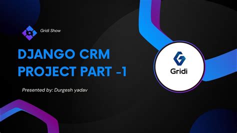 Django Crm Project Part 1django Curd Opration Django Mini Project Youtube
