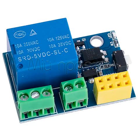 Купить⭐Модуль Реле 1 канальное для Esp8266 Esp 01s⭐Доставка