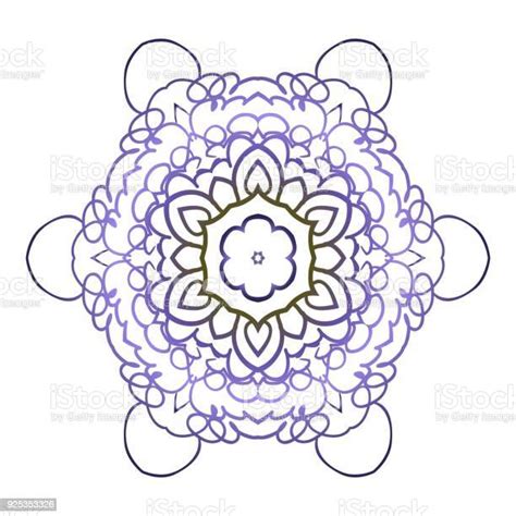 꽃 만다라 장식 장식 디자인 인쇄 직물 Tatto입니다 벡터 일러스트 레이 션 꽃 식물에 대한 스톡 벡터 아트 및 기타 이미지 꽃 식물 랑골리 러시아 Istock