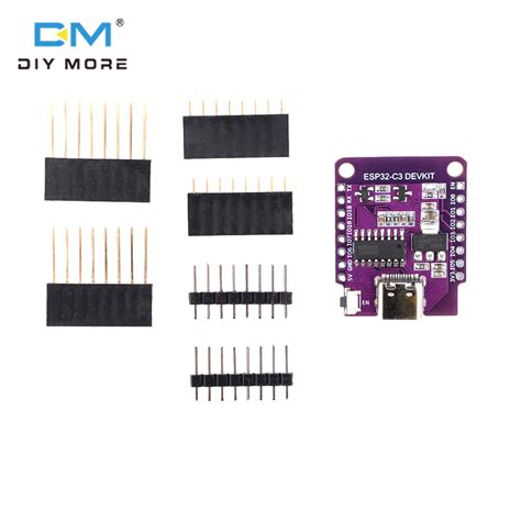 Diymore Mini Esp32 C3 Wifi Bluetooth Ble50 Development Doard Equipped With Esp32 C3 Mini 1