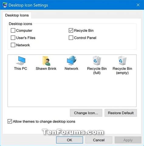 Create Desktop Icon Settings Shortcut In Windows Tutorials