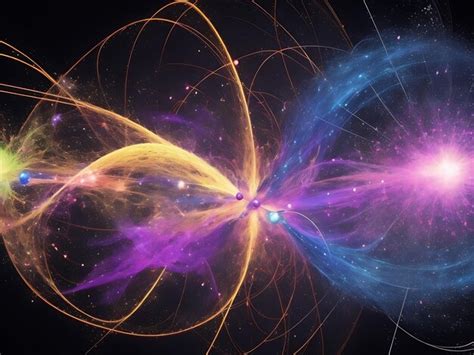 Premium Photo Depict Abstract Particles In Dynamic Motion