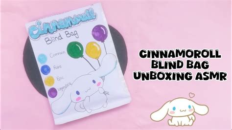 Paper Diy Cinnamoroll Blind Bag Unboxing Asmr Blind Bag Unboxing Asmr Fari Diy S