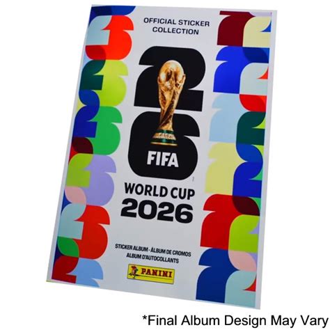 2026 Panini World Cup Soccer Sticker Album Model Panwcalb