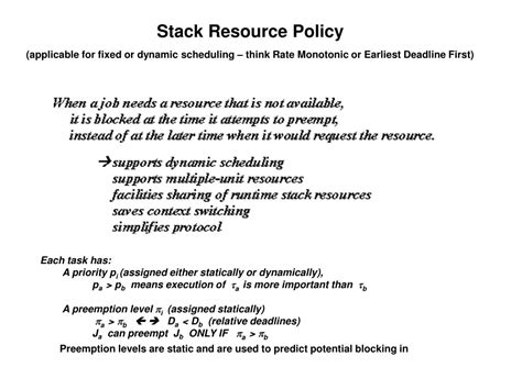 ppt chapter 7 resource access protocols critical sections