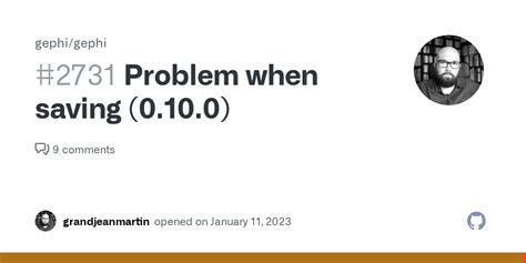 Problem When Saving 0100 · Issue 2731 · Gephigephi · Github