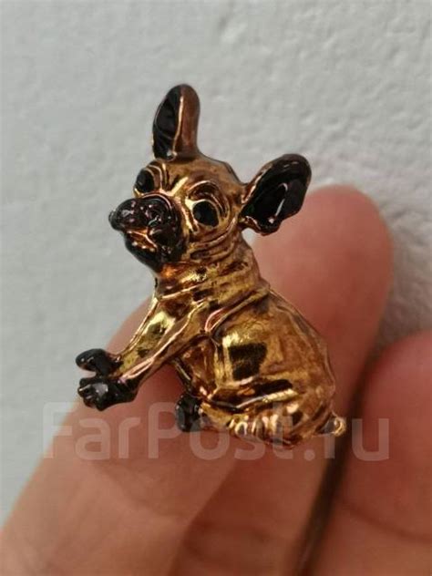 Брошь Французский бульдог для женщин новый в наличии Цена 850₽ во Владивостоке