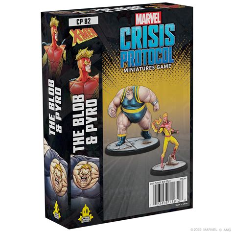 Marvel Crisis Protocol The Blob And Pyro Hobby Master
