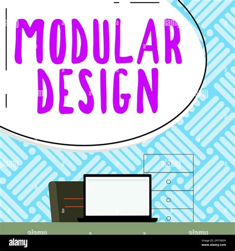 Handwriting Text Modular Design Business Idea Product Designing To Produce Product By