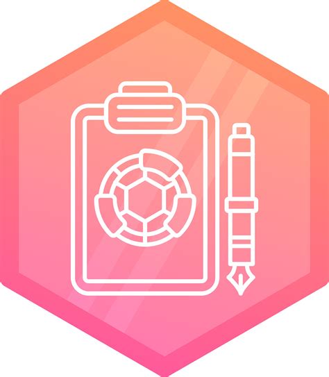 Report Gradient Polygon Icon 38181445 Vector Art At Vecteezy