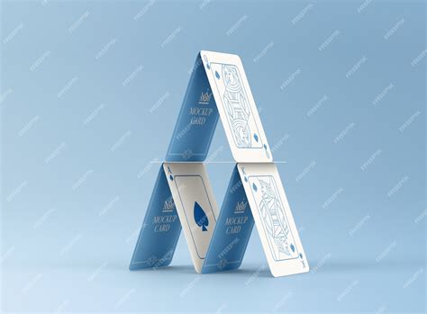 Premium Psd 3d Rendering Of Cards Game Mockup