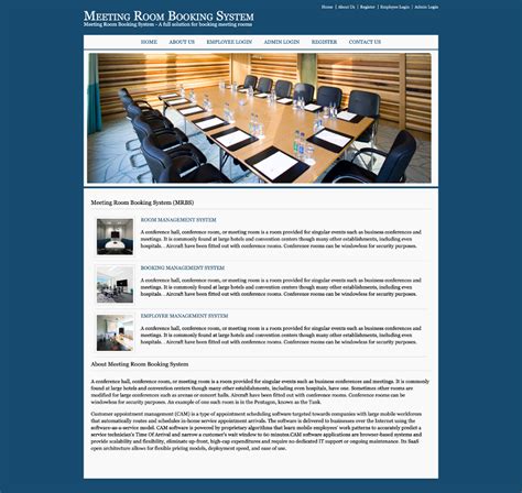 meeting room booking system java jsp mysql free source code