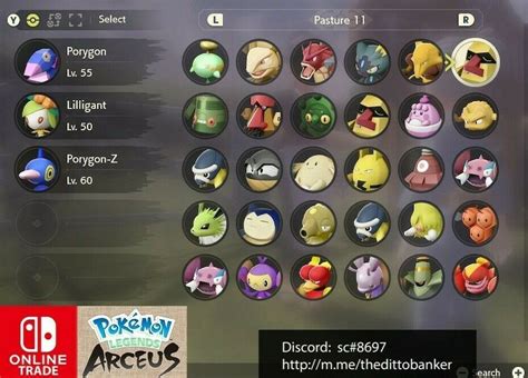 Pokemon Legends Arceus Pick Any X1 Shiny All🟢 Hisui Pokedex🔥 Fast Trade