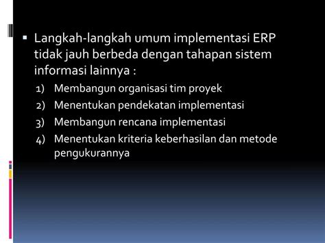 Ppt Implementasi Sistem Erp Powerpoint Presentation Free Download Id 6449905